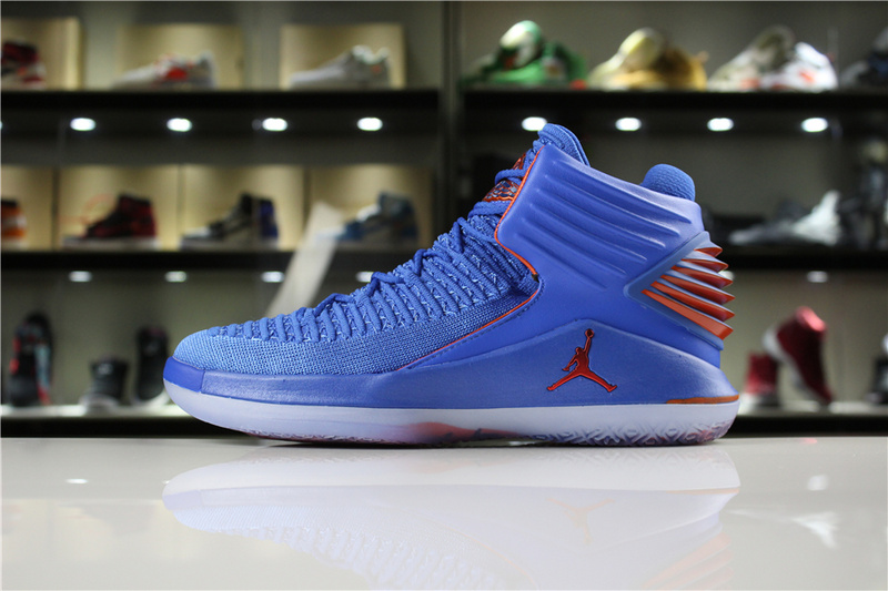Mens Nike Air Jordan XXX2 32 Retro Russ Bule AH3348-400 Boy Basketball ...