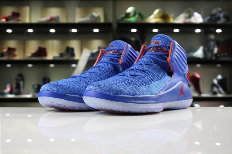 Mens Nike Air Jordan XXX2 32 Retro Russ Bule AH3348-400 Boy Basketball ...
